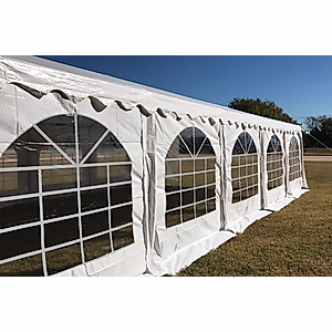 DELTA 40'x20' Budget PVC Party Tent,Tents for Parties, Carpas para Fiestas,Large Wedding Tent,Outdoor Event Canopy,with Waterproof Top Cover,Removable Window Walls,Commercial/Residential Use