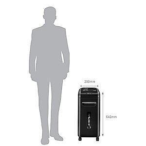 Fellowes 3229901 Powershred 99Ci 100 percent Jam Proof Heavy-Duty Cross-Cut Shredder, 18 Sheet Capacity