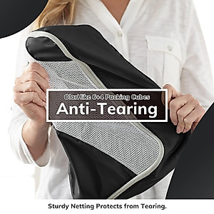 ALL INCLUDED 10 Set Sturdy Packing Cubes for Suitcases,OlarHike Travel Essentials,UPGRADED Anti-Tear Stitching, NEW Improved Luggage Packing Organizers for Travel Accessories(Black)