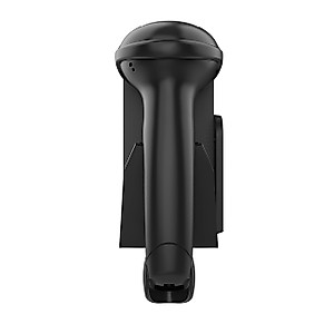 Barcode Scanner Mount - CTA Magnetic Grip Barcode Scanner Holster Mount with Steel Sheet And 3M Tape Sticker (ADD-MGBSM) - Black