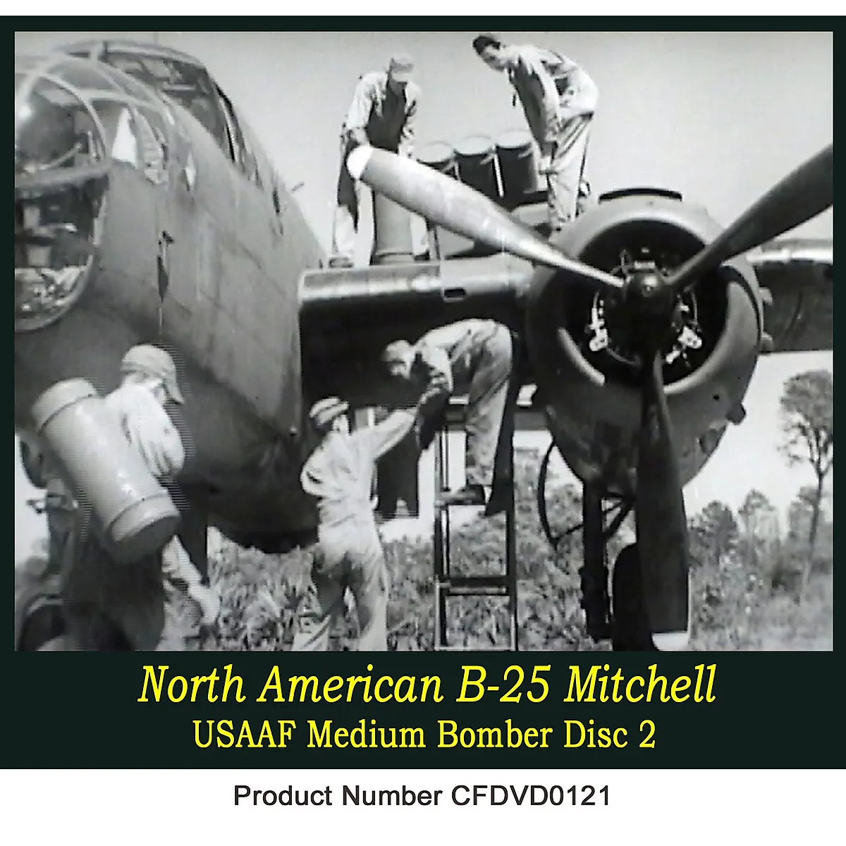 B-25 Mitchell Bomber WW2 Old Films Pacific War "Mission Over Wewak" DVD