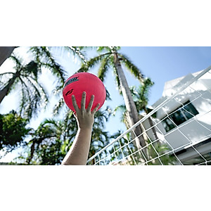 DUNNRITE Products Outdoor Pool and Beach Volleyball Choose from Two Colors (Hot Pink)