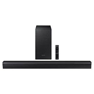 SAMSUNG HW-B43M 2.1ch Soundbar, Bluetooth Multi Device Connection, Wireless Surround Sound Compatible w/Dolby Audio (2022)