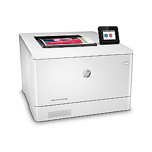 HP Manufacturer RENEWED Laserjet PRO M454DW Printer 28PPM 600X600DPI 300-SHEET, White