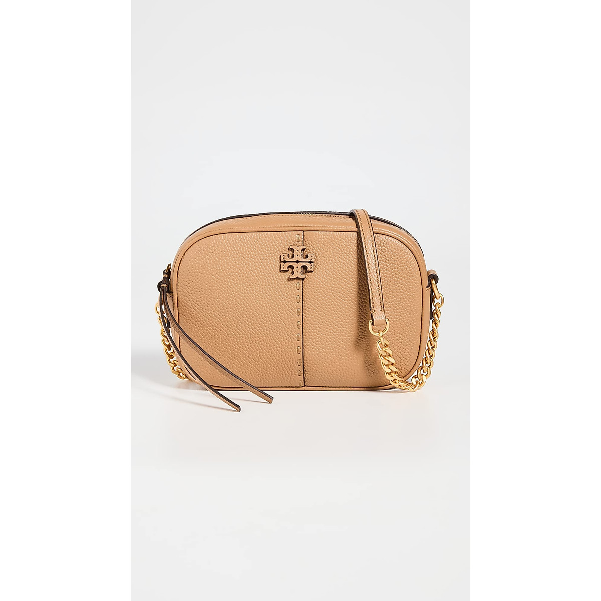 Tory Burch Women's McGraw Camera Bag, Tiramisu, Tan, One Size