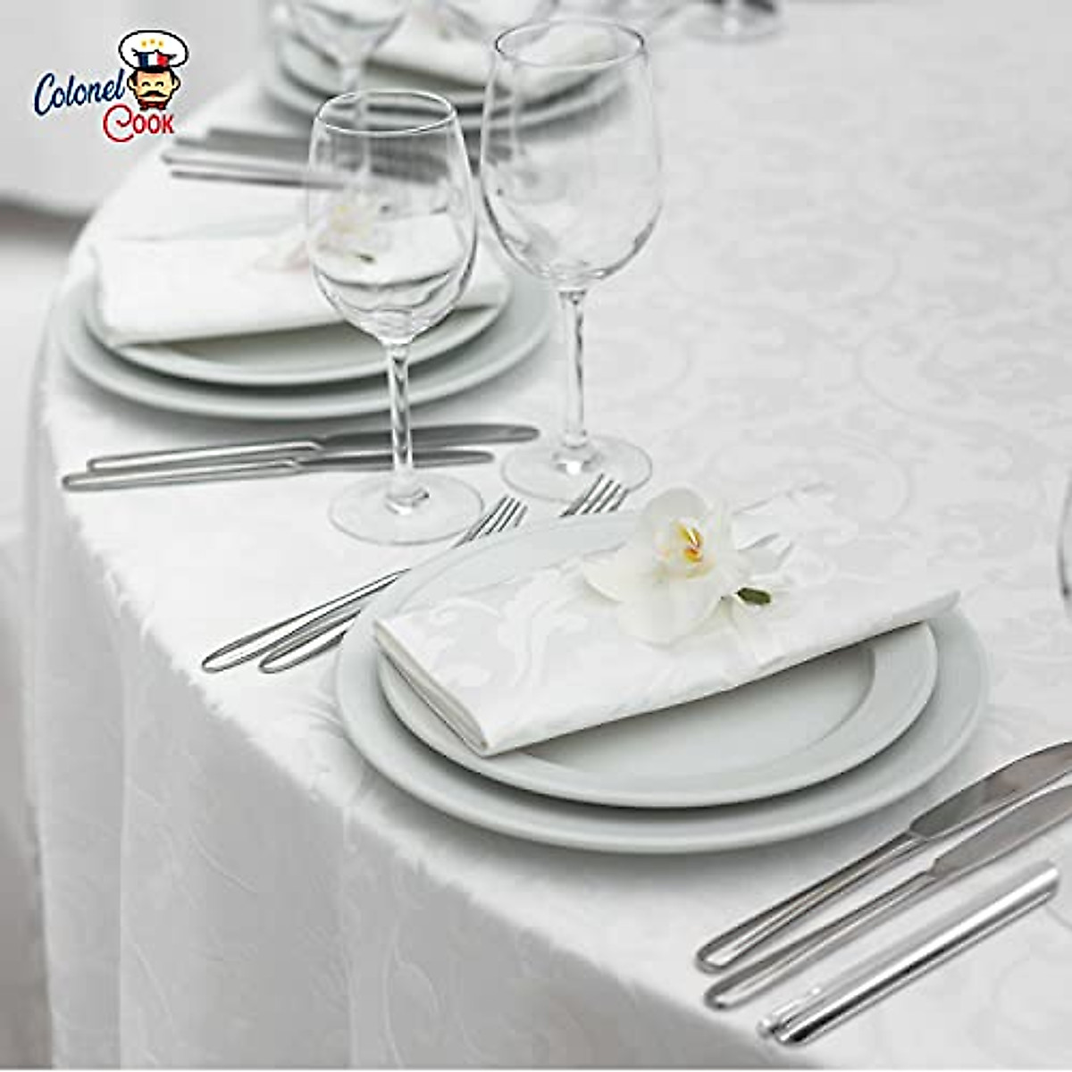 Colonel Cook✮✮ - Crumb Sweeper - Stainless Steel Waiter's Table Scraper with Storage Clip Holder - Food Remover, Cleaner, Scooper for Restaurant, Small Desk Cleaning Tool