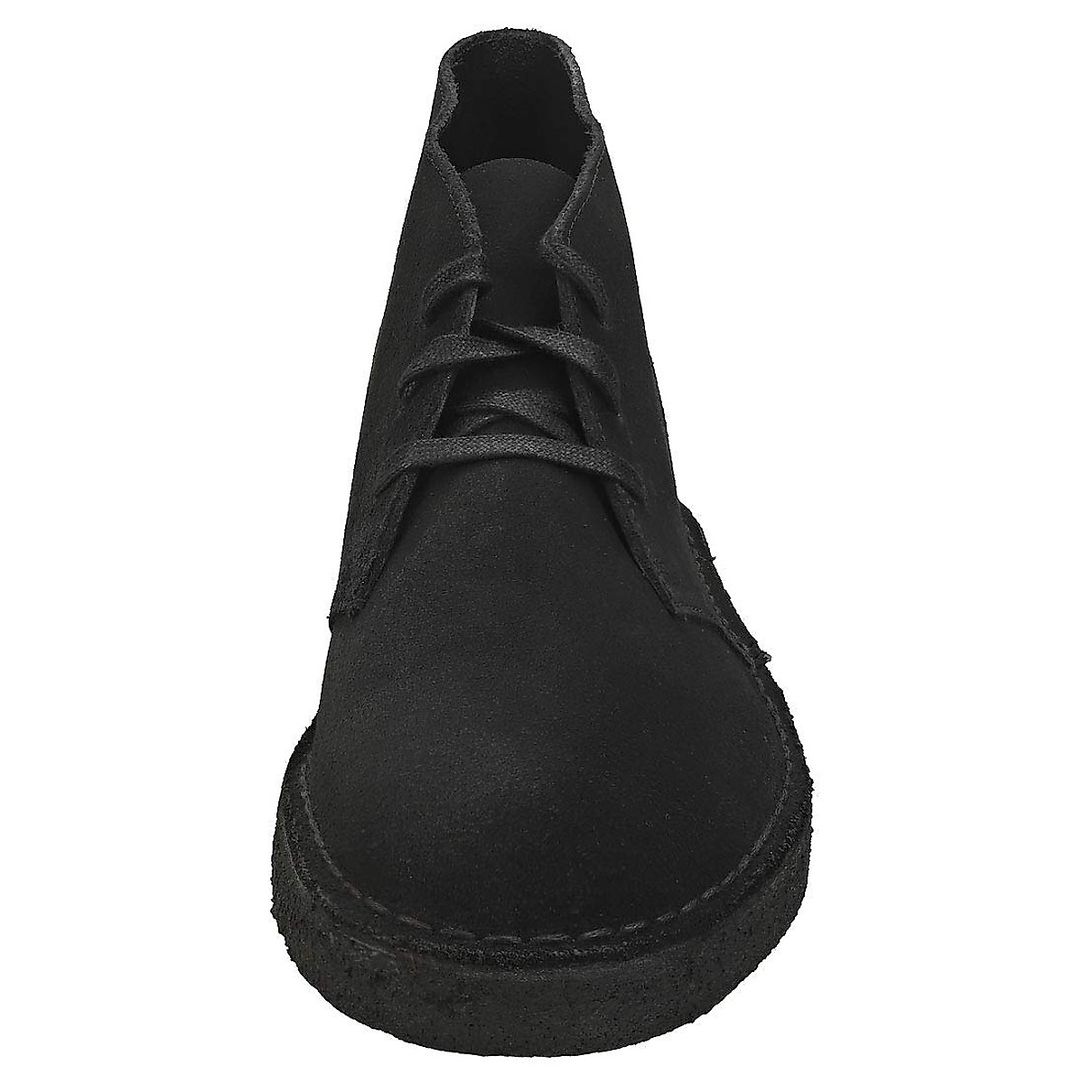 Clarks ORIGINALS Mens Desert Coal Suede Black Boots 8 US