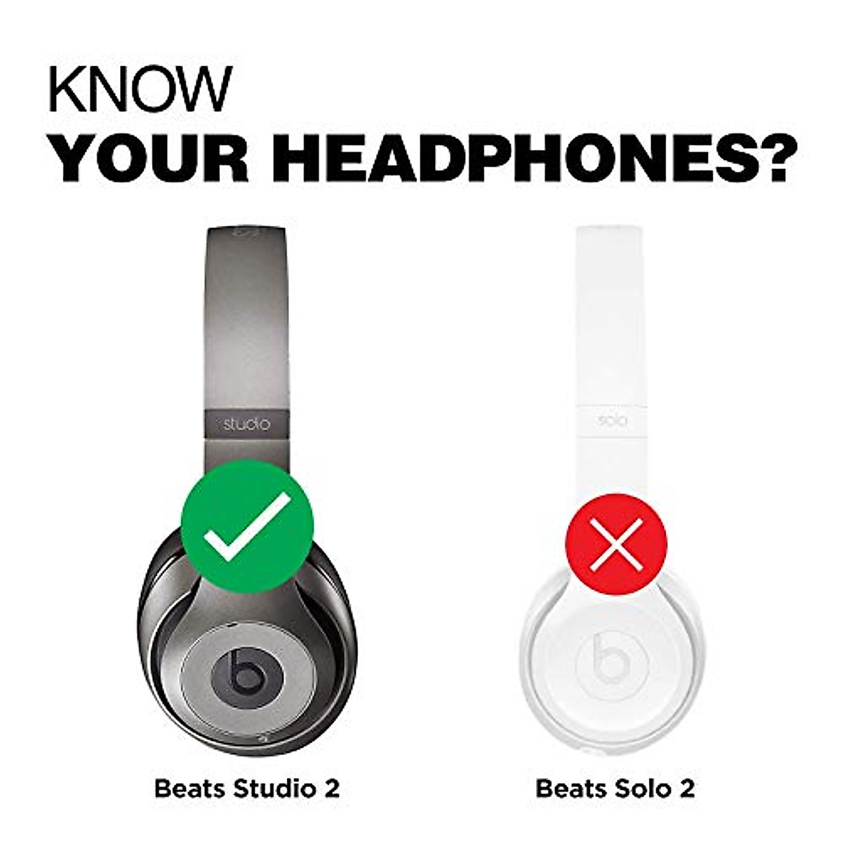 Bolle&Raven Wireless Bluetooth Adapter for Beats Studio 2 Headphones