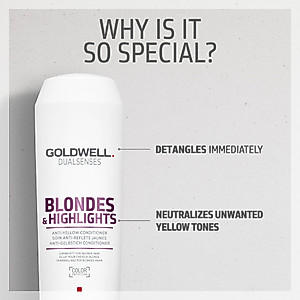 Goldwell Dualsenses Blondes & Highlights Anti-Yellow Conditioner 300mL