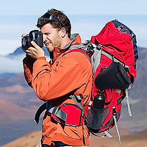 XCSOURCE Camera Pouch Case Protective Pouch DSLR SLR Camera Bag with Neoprene Protection (Black) Compatible for Nikon, Canon, Olympus, Panasonic, Pentax, Samsung, Sony and Others More