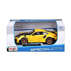 Maisto 1:24 SE 2018 Porsche 911 GT2 RS - Yellow/Black