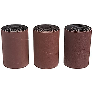 WEN 6510SPC Assorted Grits Spindle Sanding Sleeves (18 Pack)