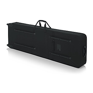 Gator Cases Lightweight Rolling Keyboard Case for 88 Note Keyboards and Electric Pianos (GK-88)