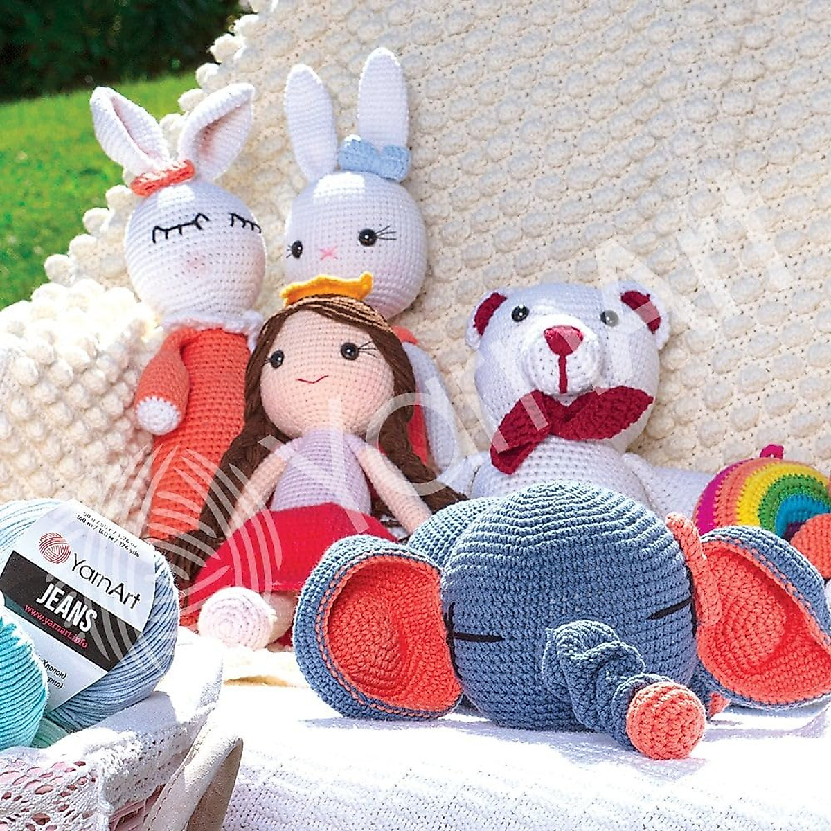 Yarnart Jeans Yarn, Amigurumi Cotton Yarn, Knitting Yarn, amigurumi Cotton Yarn (51)