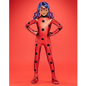Spirit Halloween Miraculous Ladybug Kids Ladybug Costume Deluxe - M | Officially Licensed | Miraculous Ladybug Outfit