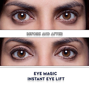 Eye Magic Premium Eye Lift (S/M Refill) Made in America. Instantly Lifts and Defines Droopy, Sagging or Hooded Eyes Safe for Daily Use