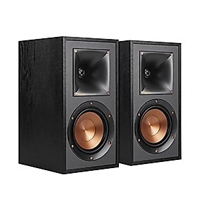 Klipsch R-51M Bookshelf Speaker (Pair), Black