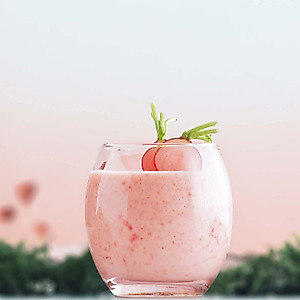 lav Highball Cocktail Glasses Set of 6 - Tall Drinking Glasses for Water, Cocktails, and Juice 17.25 oz - Modern Drinking Glasses for Home, Kitchen, Office - Clear Drinking Glasses