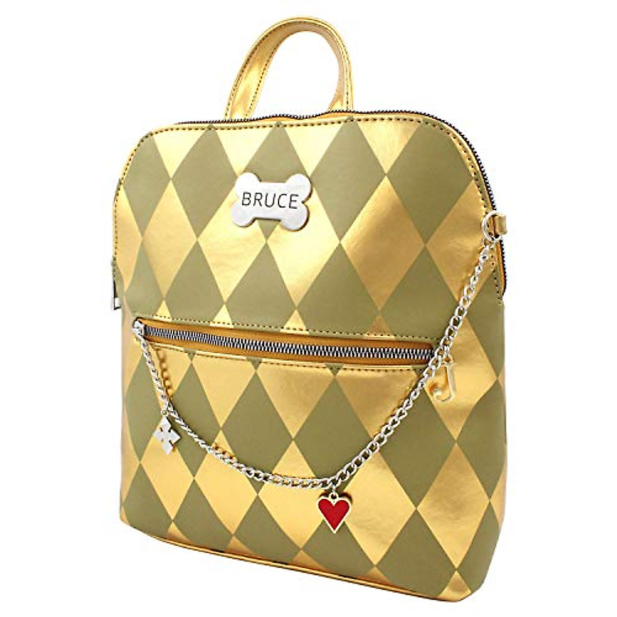 Birds of Prey Harley Quinn Boobytrap Battle Jumpsuit Overalls Costume Design Backpack Purse Bag