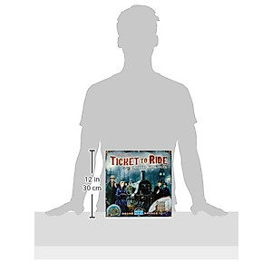 Ticket to Ride United Kingdom + Pennsylvania Board Game EXPANSION - Strategy Game, Family Game for Kids & Adults, Ages 8+, 2-5 Players, 30-60 Minute Playtime, Made by Days of Wonder