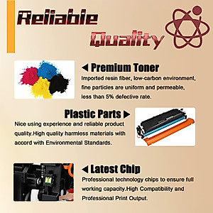 CRG069 Replacement High Capacity Toner Cartridges, Compatible for Canon LBP673 LBP673CDN LBP673CDW LBP674CX MF750 MF752CDW MF756CX Printers Combo Pack