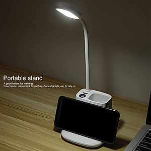 01 02 015 Foldable Desk Lamp, Multi-Purpose LED Display Table Light Digital Display for Study for Reding for Desktop for Living Room for Bedroom