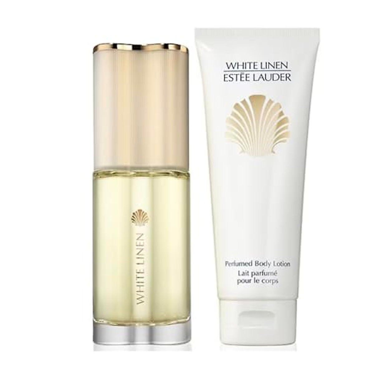 Estee Lauder White Linen Perfume Spray & Body Lotion Gift Boxed Set 1.75 oz. edp + 3.4 oz. perfumed body lotion