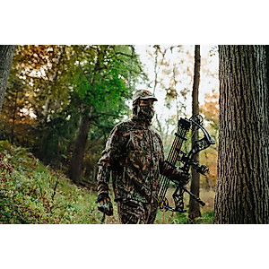 ScentLok Savanna Lightweight Camo Shooter Gloves for Hunting and Outdoor Use (Realtree Edge, Large)