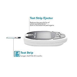 ONE-CARE 100 Count Glucose Test Strips, Precision Sugar Measurement (2 Boxes of 50 Each)