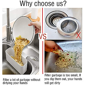 Sink Drain Strainer Basket Kitchen Sink Strainer Sink Food Catcher Kitchen Food Residue Waste Leftovers Strainer Over Sink Drying Rack Triangle Swan Cactus Suction Cup Corner Sink Strainer