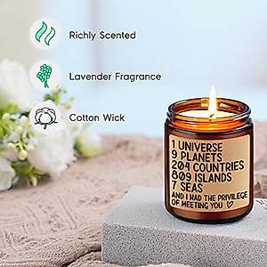 GSPY Scented Candles - Thoughtful Gifts, Boyfriend Gifts, Girlfriend Gifts - Friendship Gifts, Sentimental Gifts - Birthday, Mothers Day, Fathers Day, Just Because Gifts for Her, Him, Friend, Women