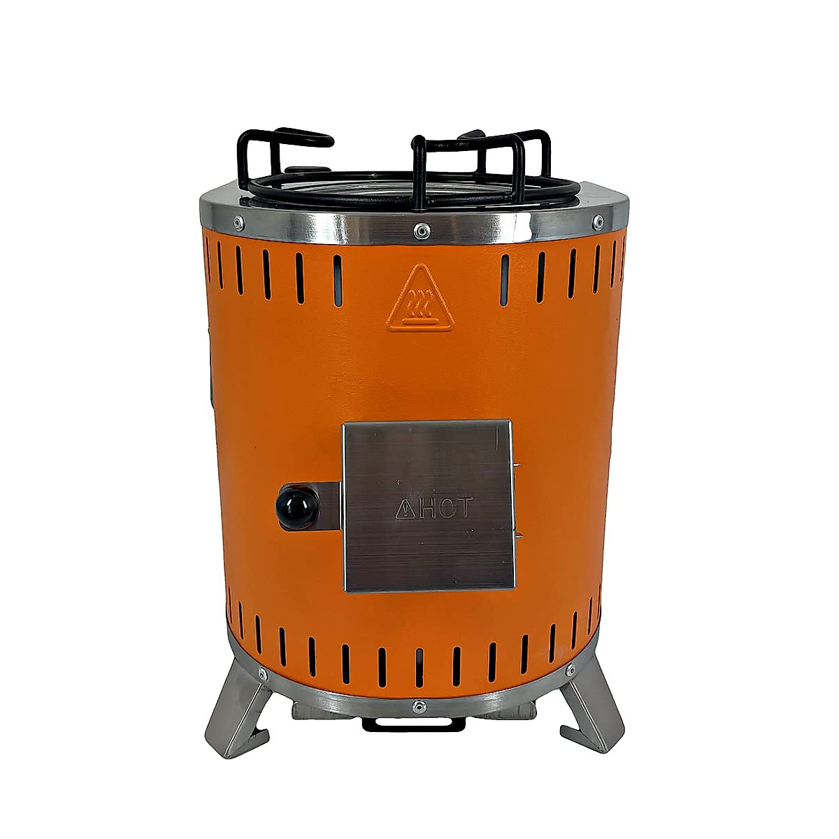 Drifters Portable Thermo-Electric Camp Stove for Wood, Pellet, Charcoal Cooking with Built-In Electricity Generator, 6000 mAH Battery and USB Plugs