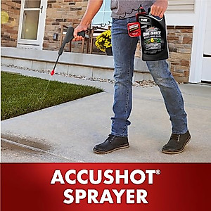 Spectracide One-Shot Weed & Grass Killer with AccuShot Sprayer, 1 Gallon, One Application Kills and Prevents Weeds for up to 5 Months