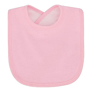 Disney Princess 7-Pack Magical World Baby Bibs, Lightweight Feeding Teething & Drooling Infant and Toddler Cloth Bib