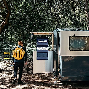 GRANNY SAYS Bundle of 1-Pack Closet Hanging Organizer & 1-Pack Hanging Organizer for Closet