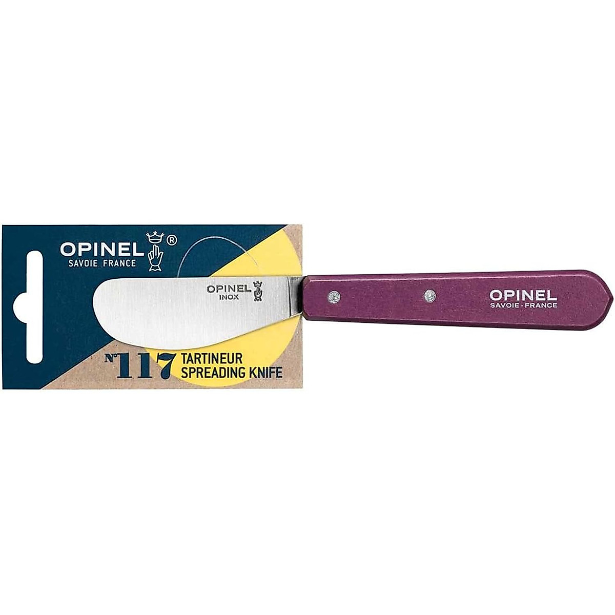 Opinel 254399 Spreading Knife No. 117 Eggplant 001934
