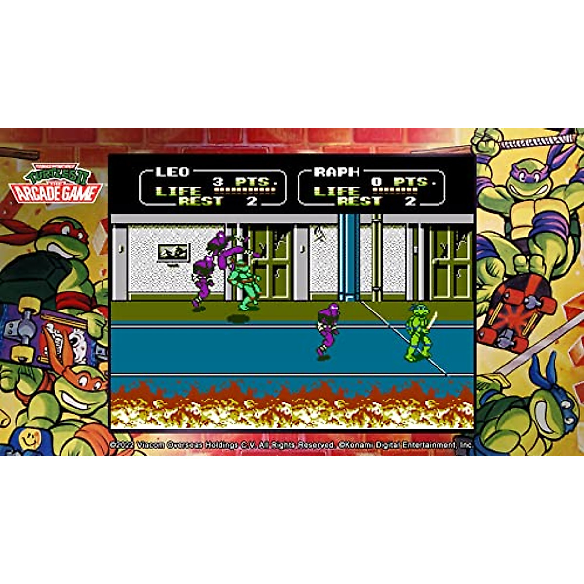 Teenage Mutant Ninja Turtles: Cowabunga Collection (Switch) EU Version Region Free