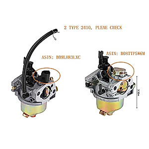 2410 CARB CARBURETOR 951-15236 751-15236 for MTD Snow Blower Troy Bilt 208CC Storm 2410 2420 2620 2690 2690XP 524WE 524SWE Snowthrower 31BS6BN2711, 789845