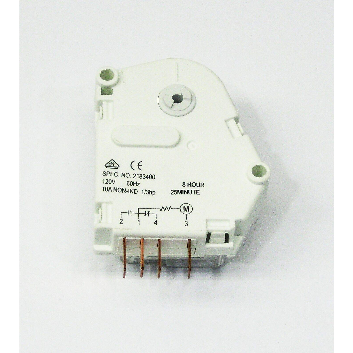 2183400 Compatible with Whirlpool Refrigerator Defrost Timer AP6005994 PS11739056