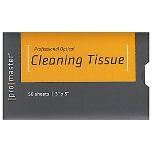 Promaster OpticClean Professional Lens Tissue - 50 Sheet Booklet