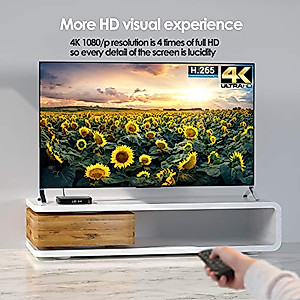 Android 10.0 TV Box, Android Box RAM 2GB ROM 16GB H313 Quad-Core Support 4K 2.4G/5.8G Dual WiFi HD 2.0 Ethernet