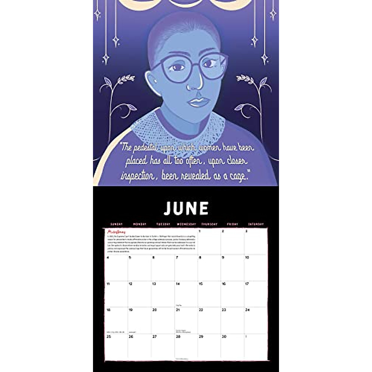 2023 The Legacy of Ruth Bader Ginsburg Wall Calendar: Her Words of Hope, Equality and Inspiration ― A yearlong tribute to the notorious RBG (12-Month Art Calendar)