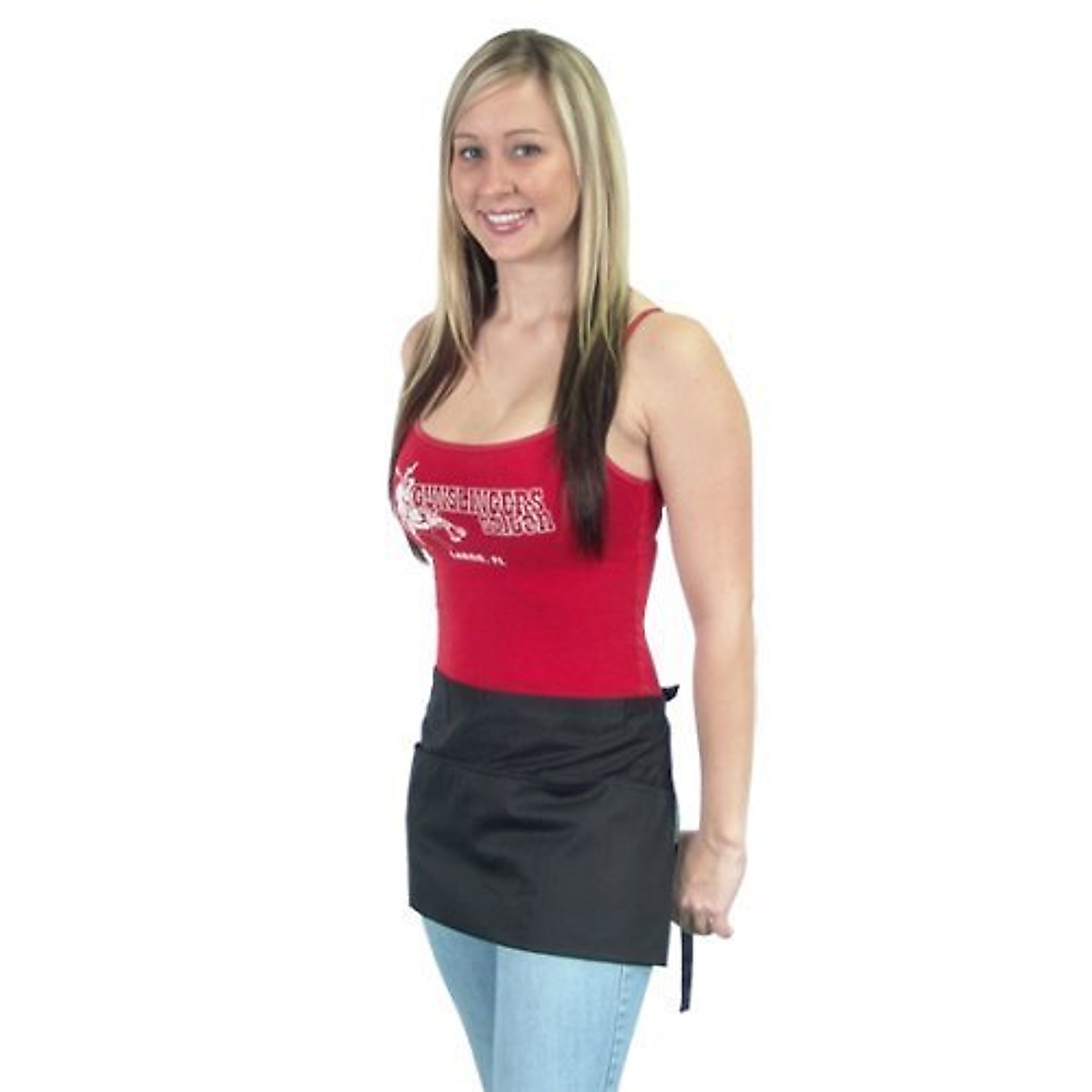 BARCONIC Black 4 Pocket Waist Apron