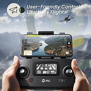 [74-Min Flight Time] Holy Stone HS720E 4K EIS Drone with 3 Batteries