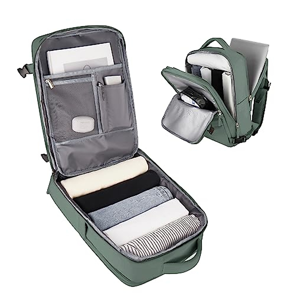 Travel Backpack For Women Men Airline Approved Carry On Bags For Airplanes Gym Bag With Shoe Compartment Backpack For Traveling On Airplane Waterproof Laptop Backpack College Travel Essentials