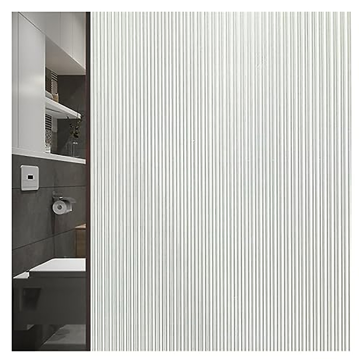 Window Film Window Film Privacy Stained Glass Film Static Cling Self Adhesive Film Frosted UV Protective Glass Vinyl for Home Glass Window Clings (Color : D, Size : 30x100 cm)