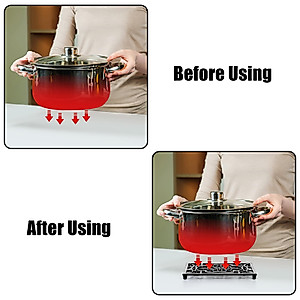 Fasmov 2 Pack Rectangle Cast Iron Trivet, 9.4 x 6.2 Inch Heat Resistant Trivet for Hot Dish Pot Pan Plate Teapot, Decorative Trivet with Rubber Feet, Pot Holders for Kitchen Dining Countertop Table