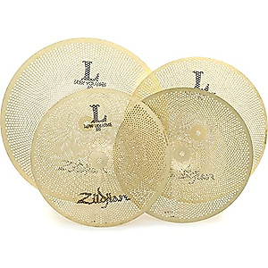 Zildjian L80 Low Volume LV468 Box Set - 14 Inches Hi-Hats, 16 Inches Crash, 18 Inches Crash Ride