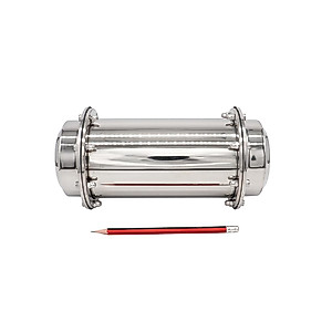 XNENPOW Stainless Steel Storage Capsule Waterproof Lock Container Storage Future (10.2")