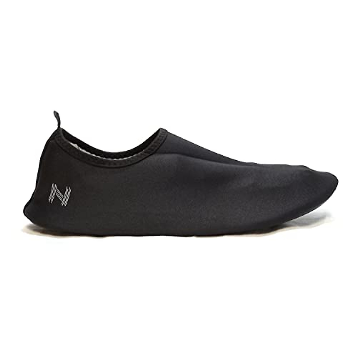 Nufoot Futsole Sport Soft-Sided Shoes for Indoors/Outdoors, Foldable & Flexible Footwear for Sport, Exercise, Yoga or Travel, Dance Shoes, Black, Medium